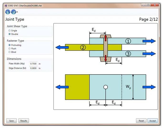 Single Fastener Analysis Tool | ESRD | Engineering Software Research ...