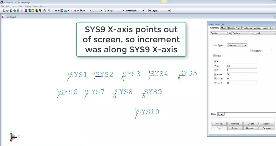 StressCheck Tutorial: Local System Translations and Rotations - ESRD