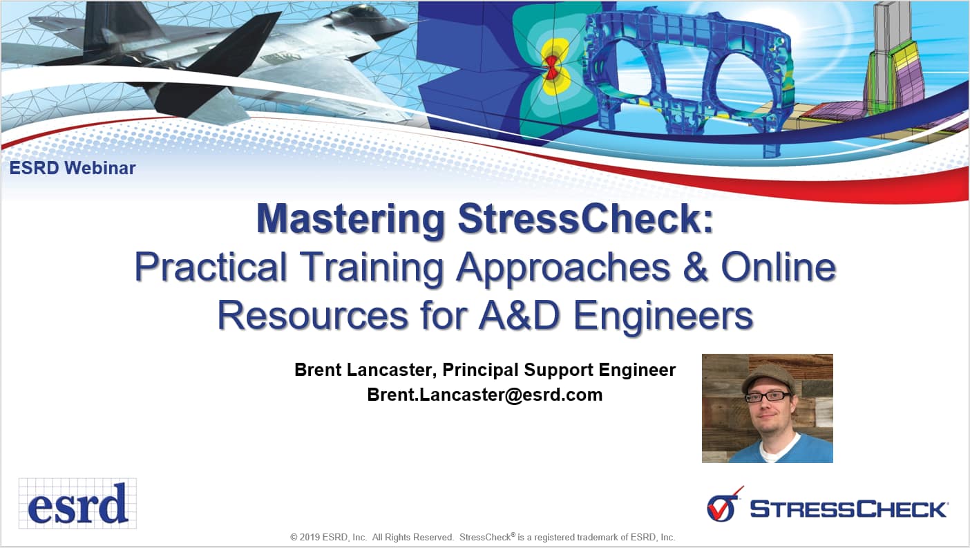 'Mastering StressCheck' Webinar Recording Now Available - ESRD