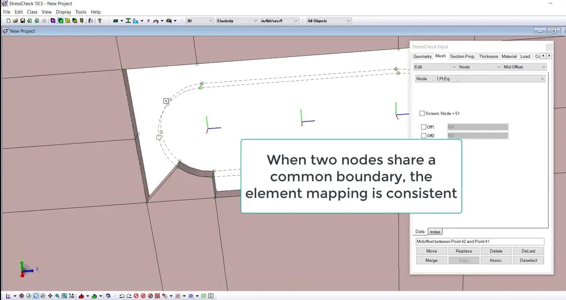 StressCheck Tutorial: 3D Manual Mesh for Racetrack Cutout - ESRD