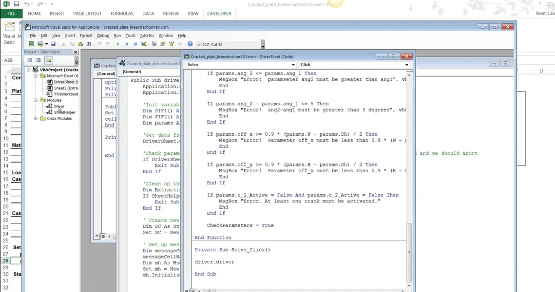 Stresscheck Demo Sim App Development Via Excel Vba And Stresscheck Api Esrd 