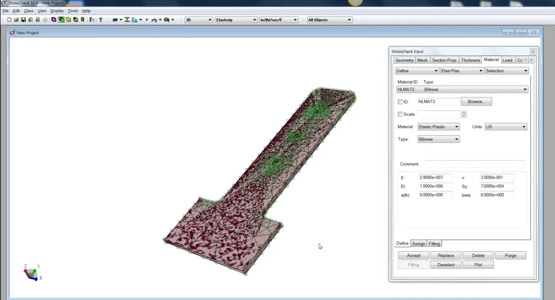 StressCheck Tutorial: Importing Material Properties - ESRD