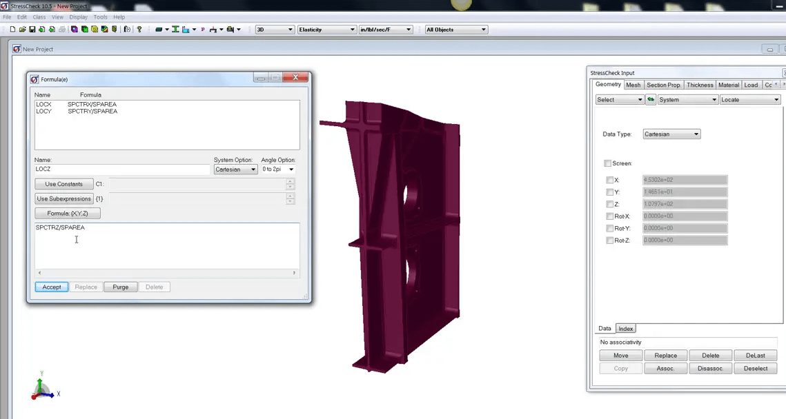 StressCheck Tutorial: Computation of Cross Section Centroid - ESRD