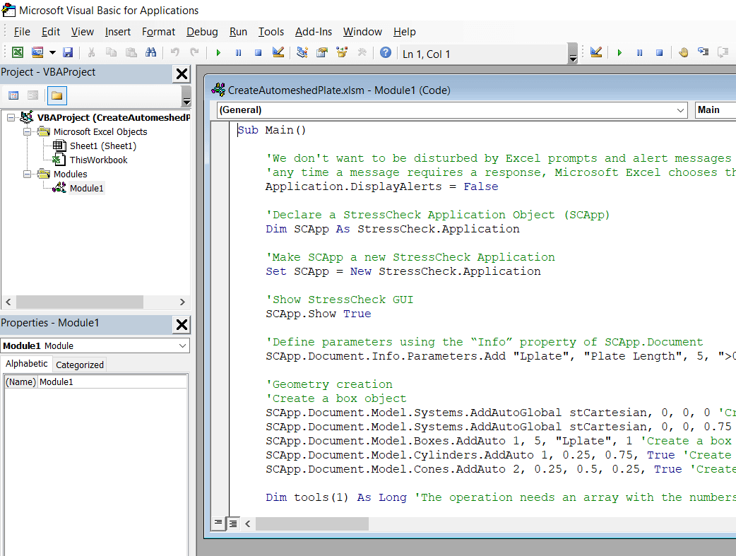 Helpful Hints and Tips: Advanced StressCheck Automation - Model Setup ...
