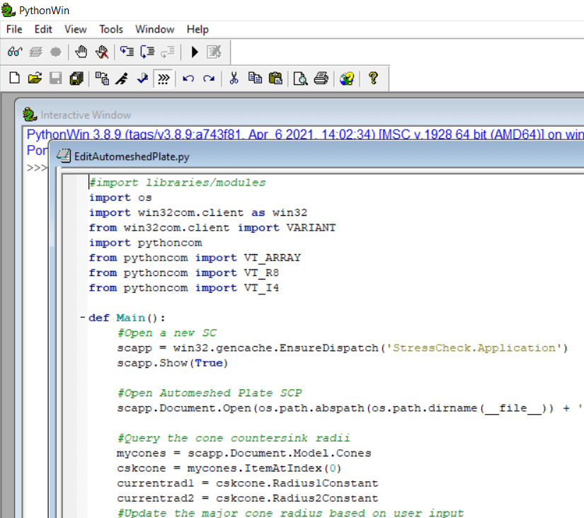 Helpful Hints and Tips: Advanced StressCheck Automation - Model Setup & Analysis (Python) - ESRD