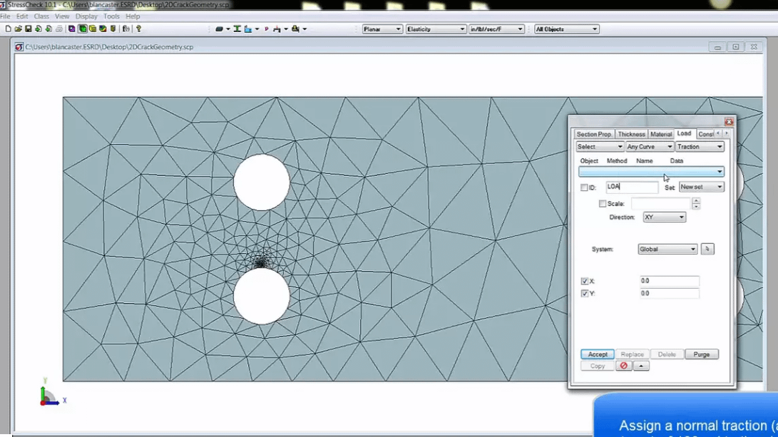StressCheck Demo: 2D Fracture Mechanics Analysis - ESRD