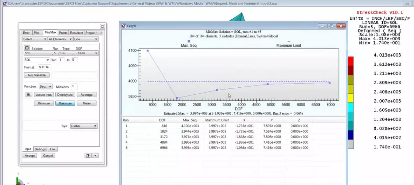 StressCheck Tutorial: Fastener Element and General Nonlinear Analysis - ESRD