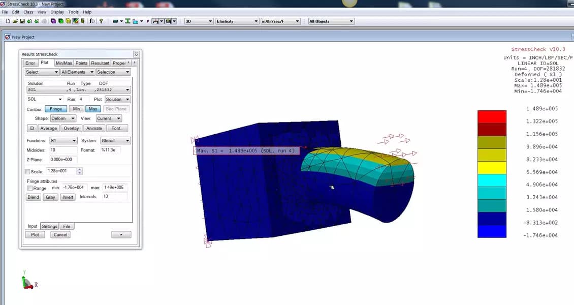 StressCheck Tutorial: Defining and Assigning a Bending Stress - ESRD