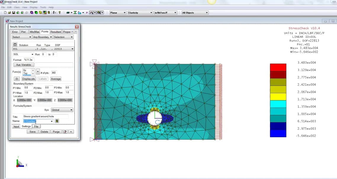 StressCheck Tutorial: Developing a COM Wrapper for a Stress Gradient Extraction - ESRD