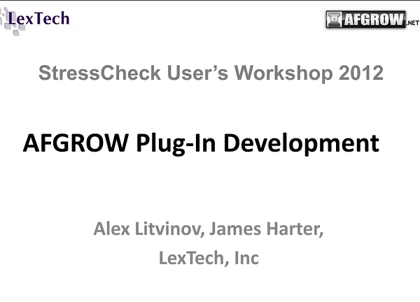 StressCheck Tool Box Software - ESRD