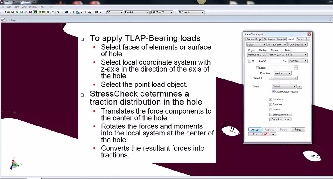 StressCheck Tutorial: TLAP Loads - ESRD
