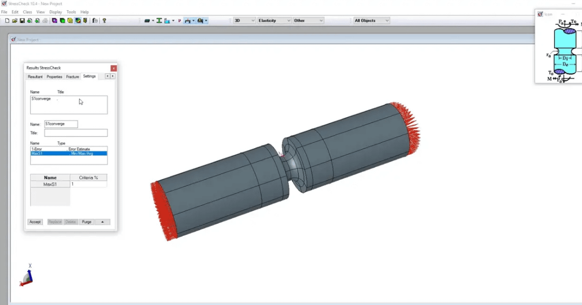 StressCheck Tutorial: Setting Up Solution Convergence Criteria - ESRD