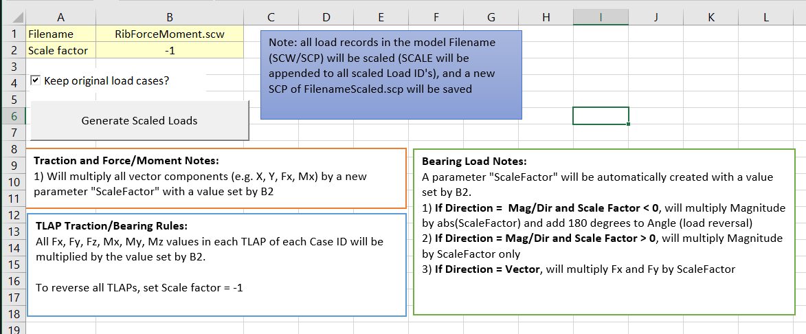 Helpful Hints And Tips Excel Vba Script For Scalingreversing Load Records Esrd