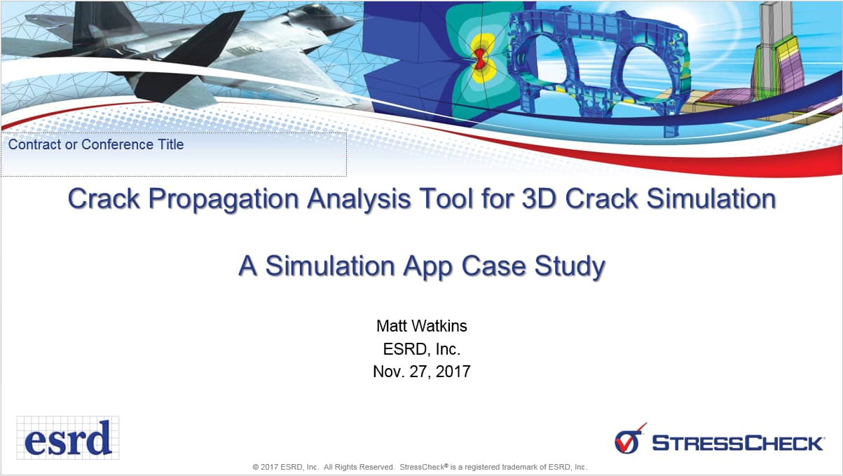Crack Propagation Analysis Tool for 3D Crack Simulation: A Simulation ...