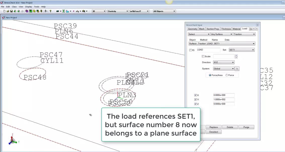 StressCheck Tutorial: Preserving Assignments using Locate Sets - ESRD