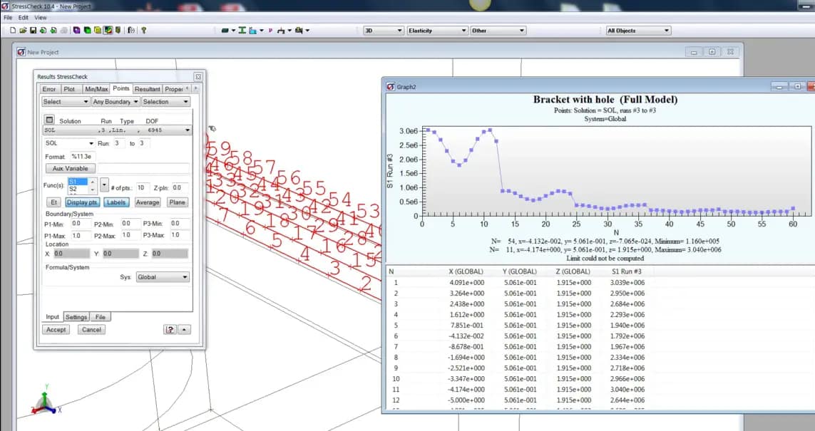 StressCheck Tutorial: Extracting Cut Section Stresses - ESRD