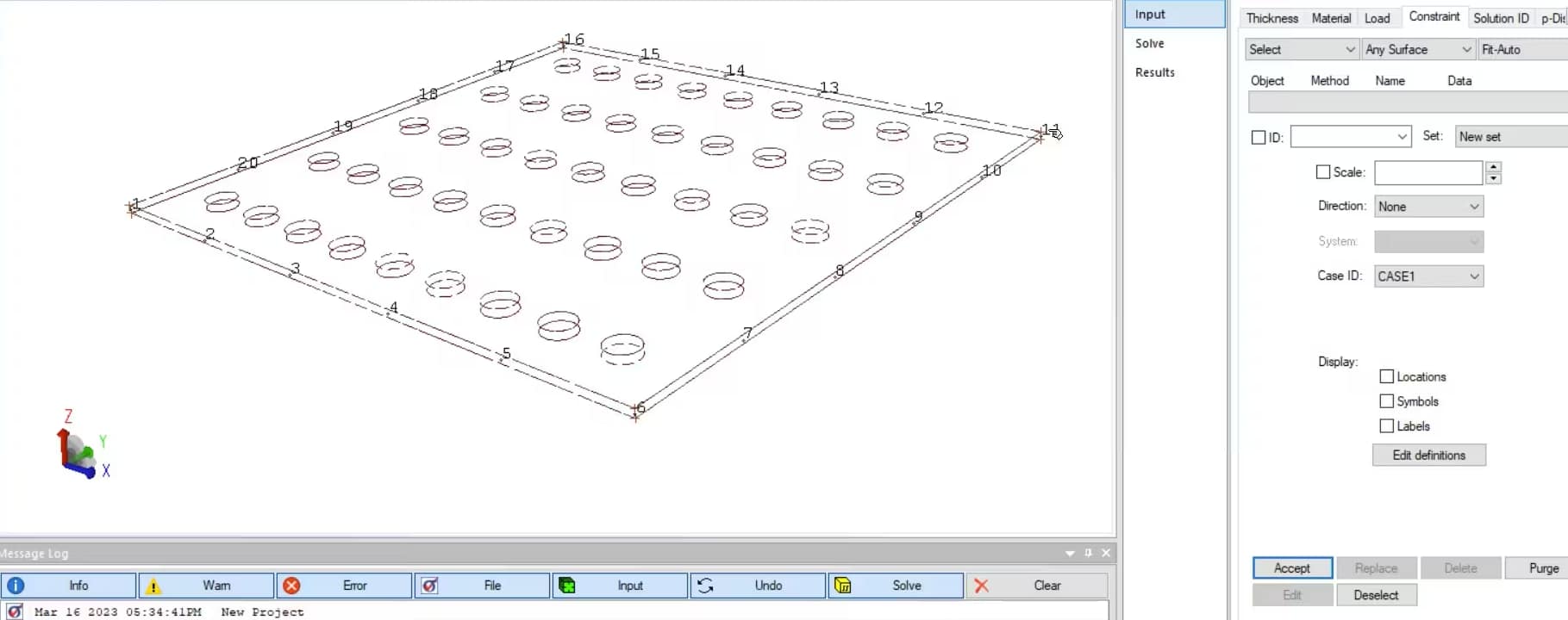 StressCheck Tutorial: Importation and Assignment of Point Displacements & Rotations via the Fit ...