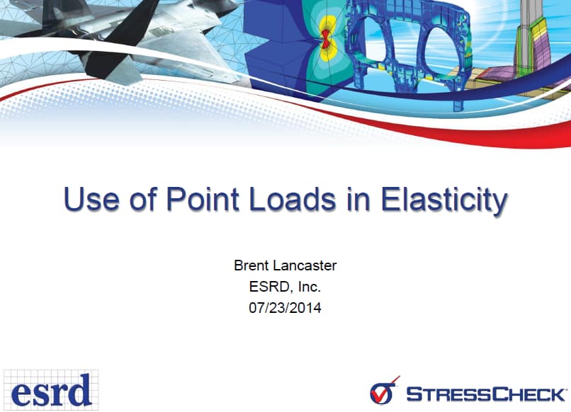 Helpful Hints and Tips: Using Point Loads in StressCheck - ESRD