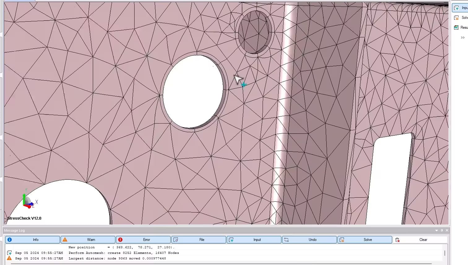 StressCheck Tutorial: New Mesh Seeding Features in StressCheck v12.0 - ESRD
