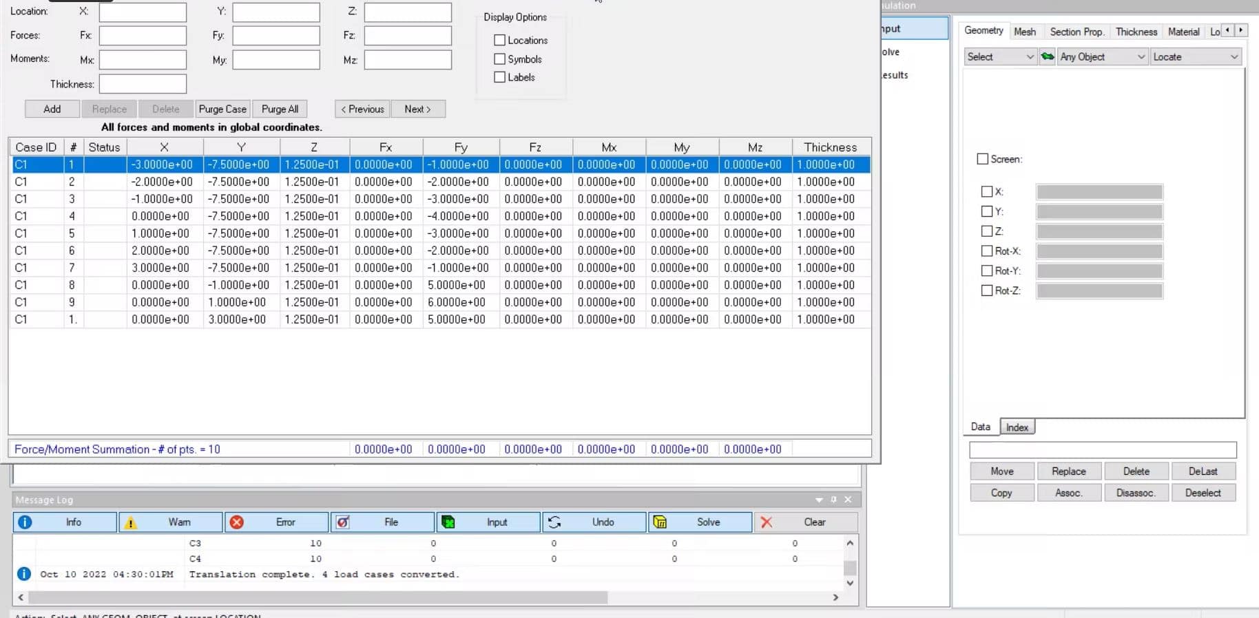 Stresscheck Tutorial Parametric Tlap Case Id Scaling Overview Esrd