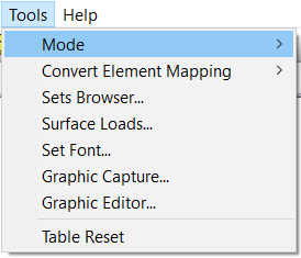 Tools Menu Overview - ESRD